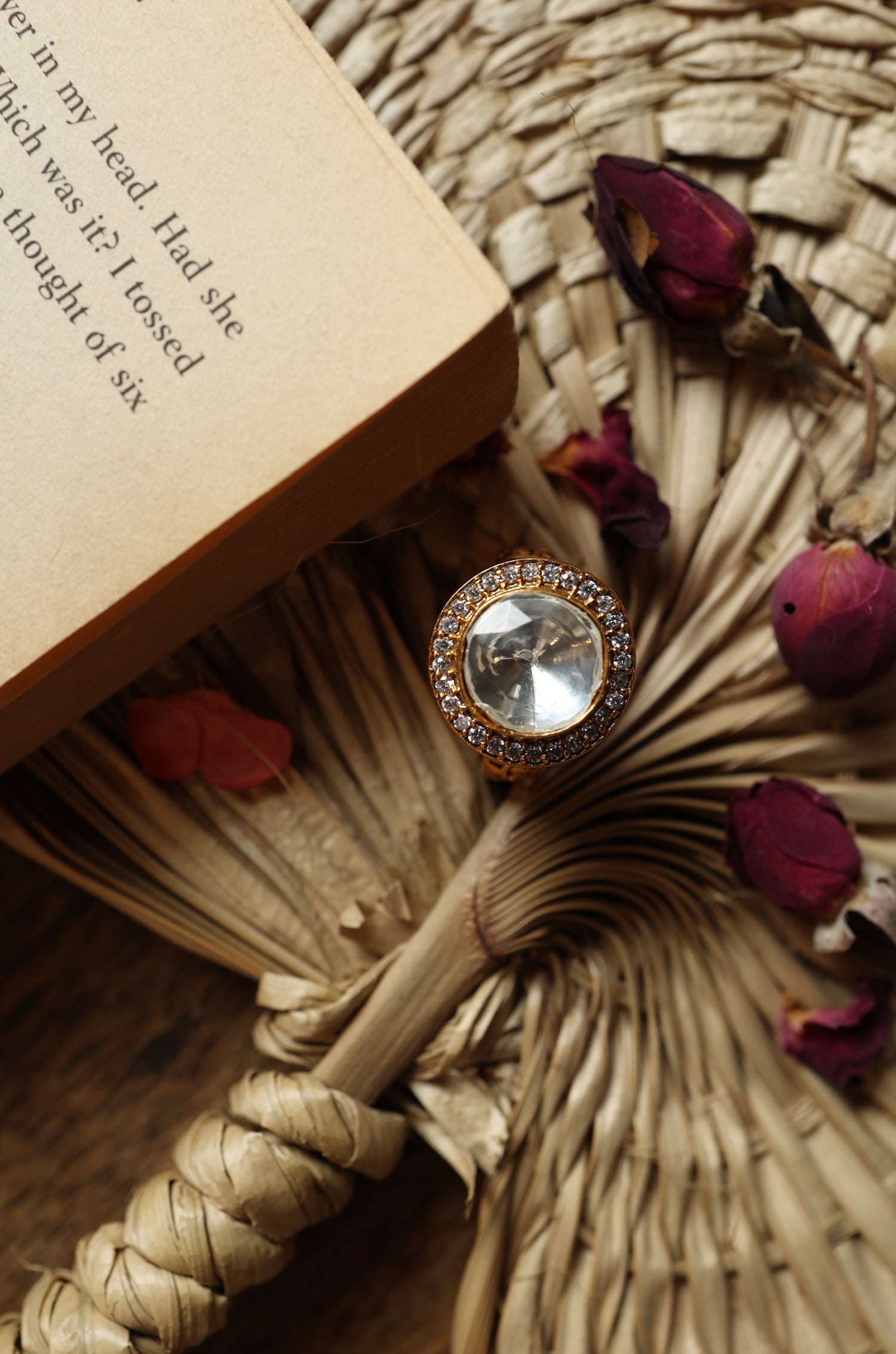 Kyasha Victorian Polki Ring – Paisley Pop Shop