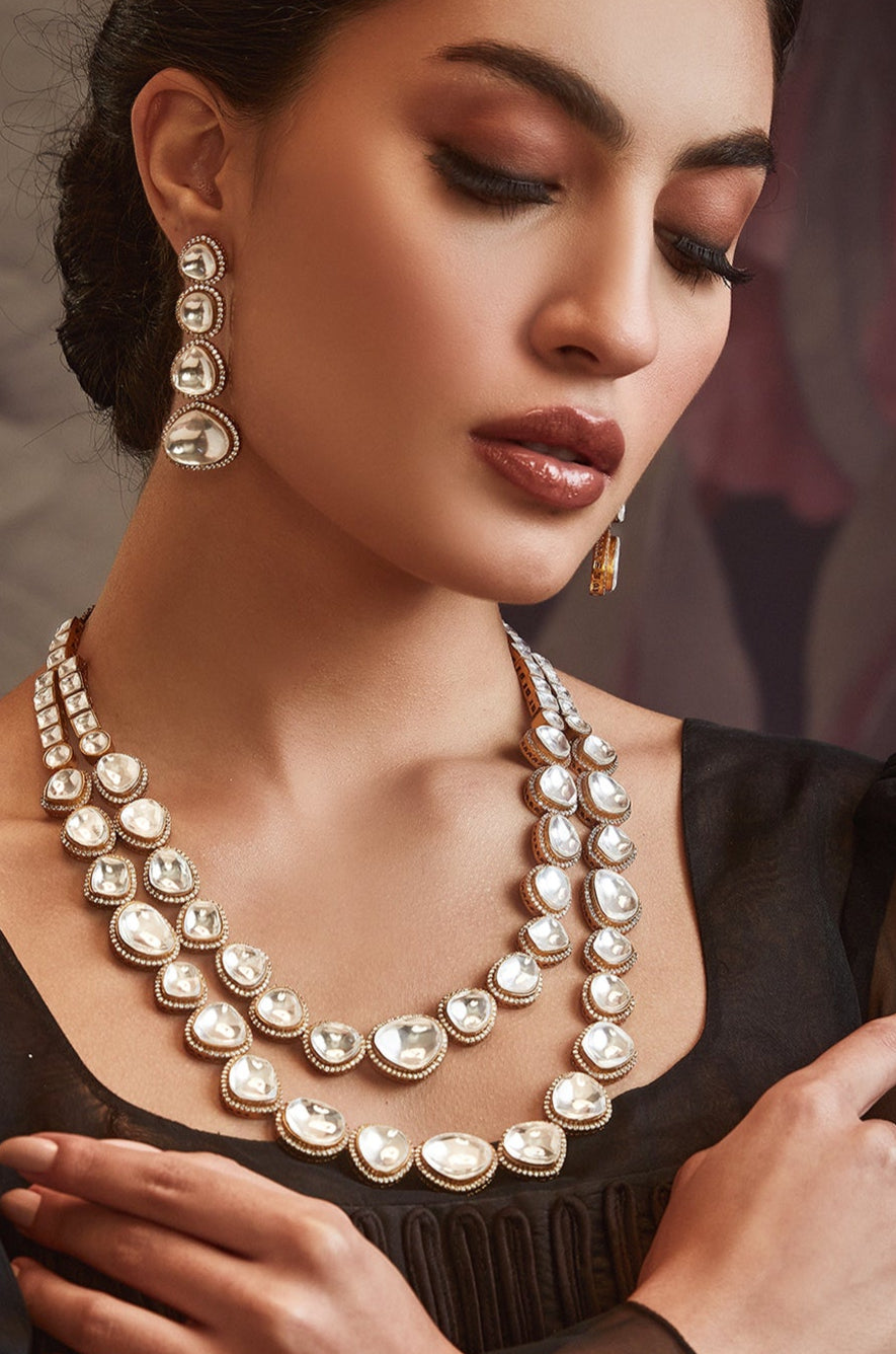 Asa Victorian Polki Necklace Set – Paisley Pop Shop