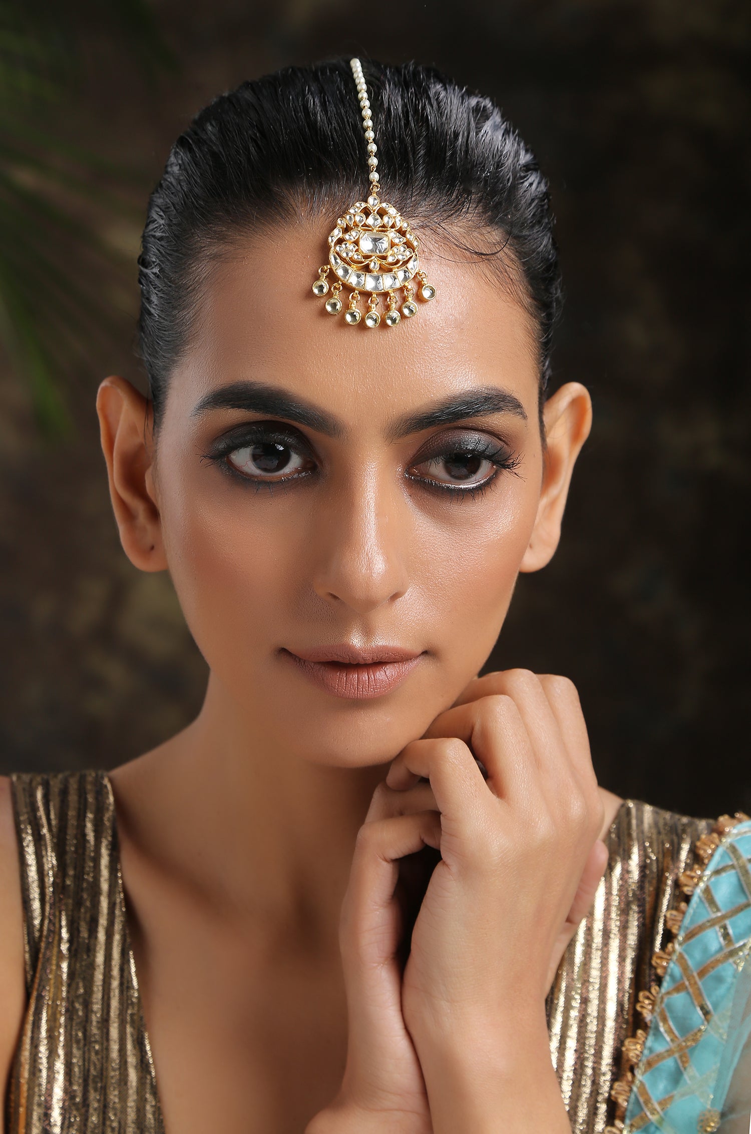 Shezana kundan Maangtikka – Paisley Pop Shop
